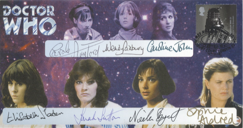DOCTOR WHO - THE ASSISTANTS UNITED - Doctor Who Multi Signed Cover - 7 ...