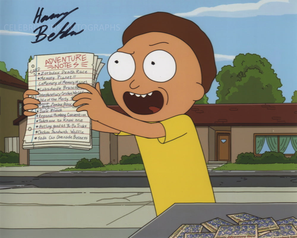 HARRY BELDEN as The Voice Of Morty Smith - Rick And Morty – Hollywood ...