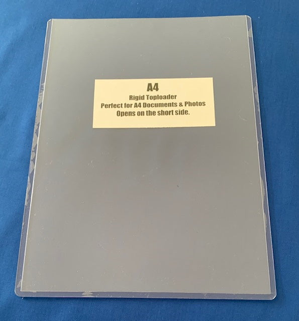 A4 Toploader - Pack Of 10 – Hollywood-Autographs UK