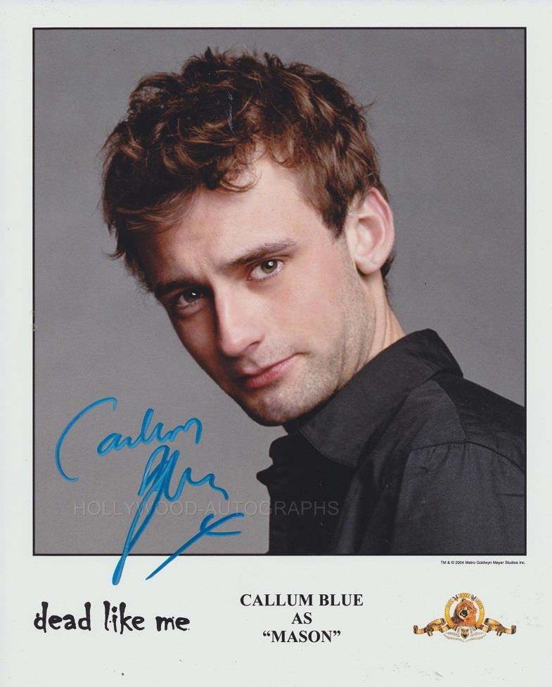CALLUM BLUE - Dead Like Me – Hollywood-Autographs UK