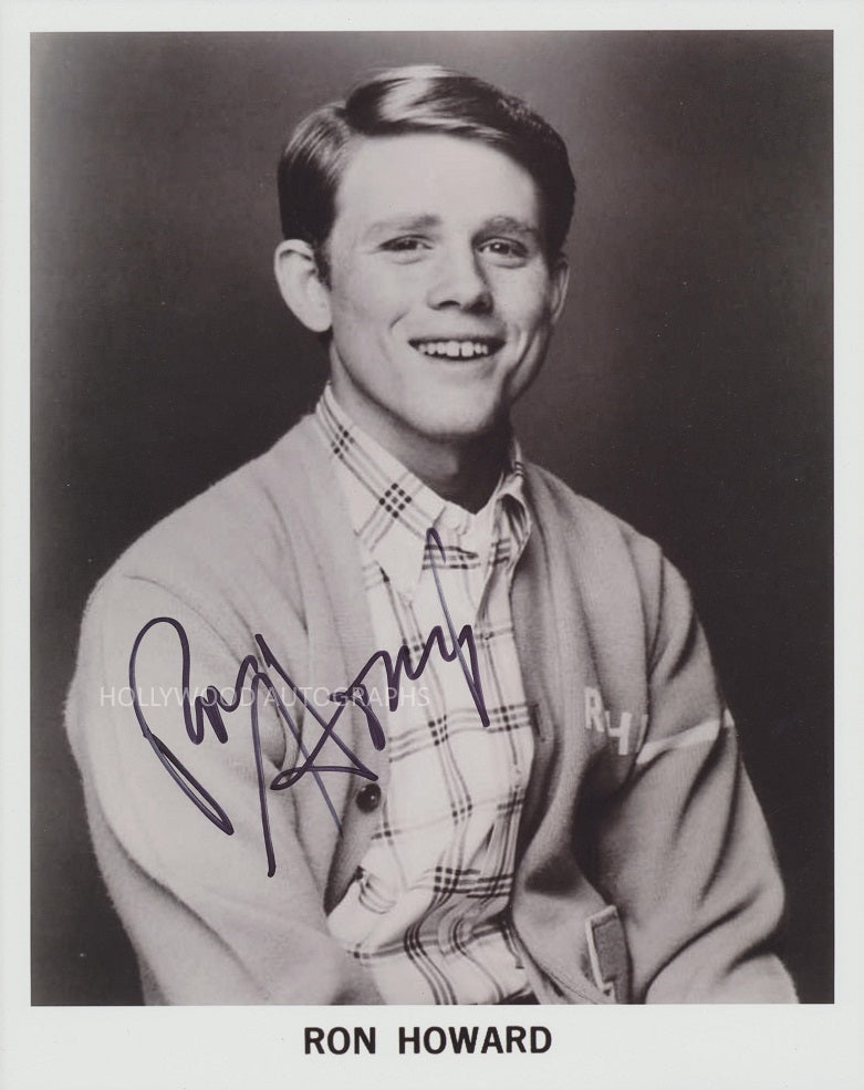 RON HOWARD - Happy Days – Hollywood-Autographs UK