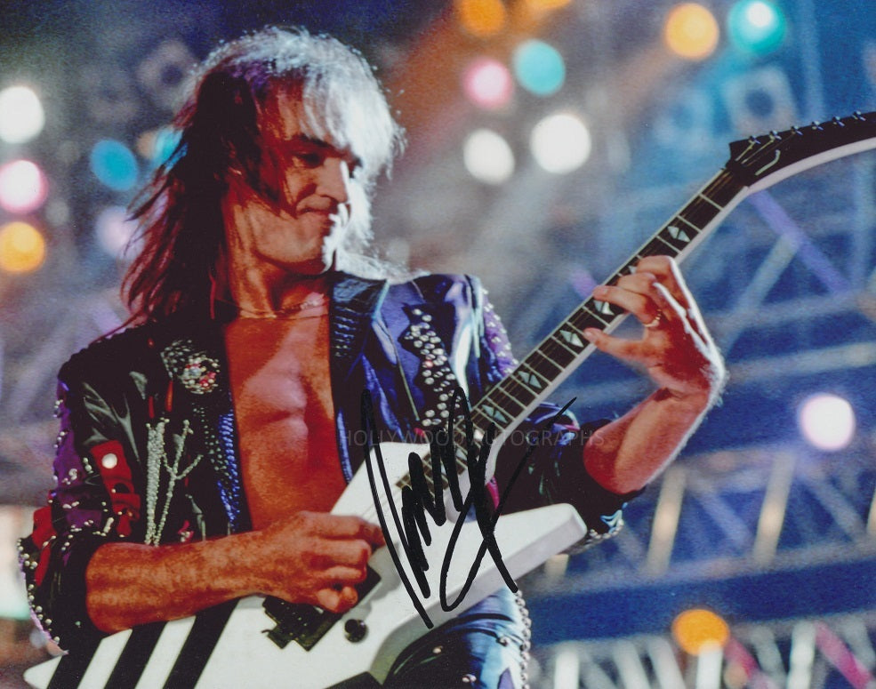 MATTHIAS JABS - The Scorpions – Hollywood Autographs