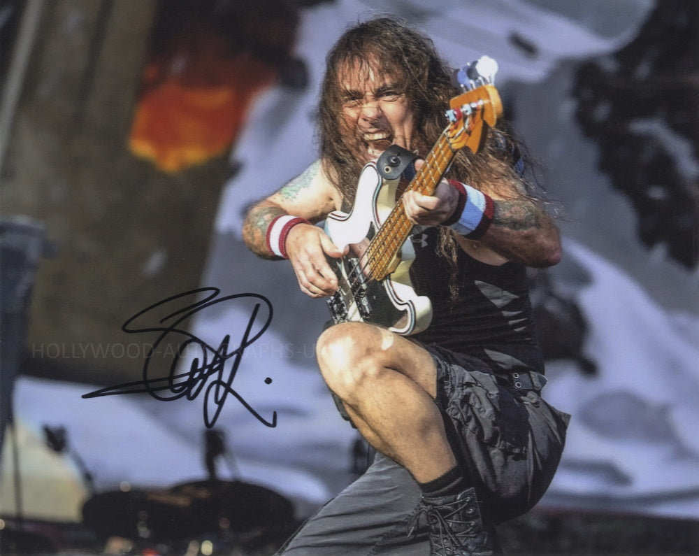 STEVE HARRIS - Iron Maiden – Hollywood Autographs