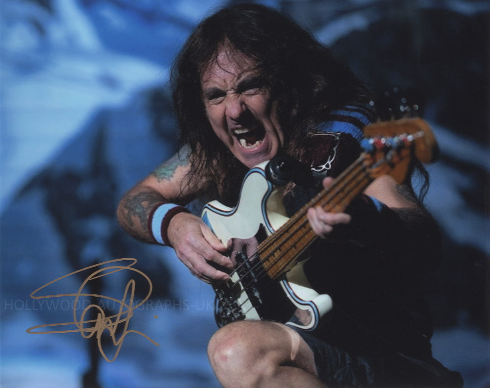 STEVE HARRIS - Iron Maiden – Hollywood Autographs