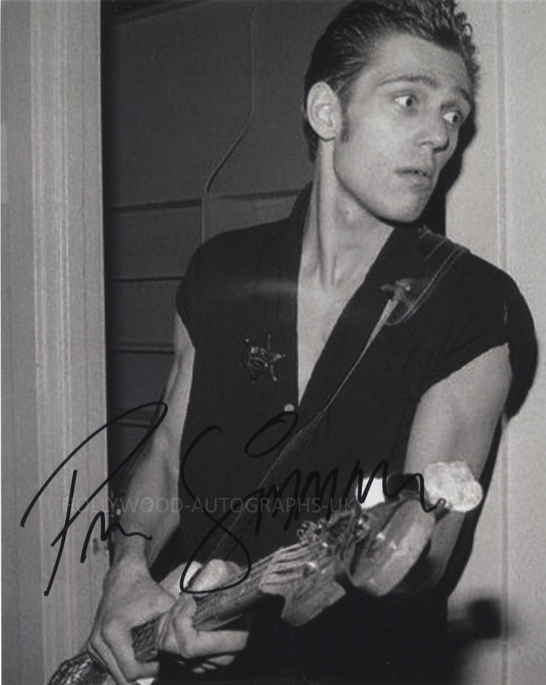 PAUL SIMONON - The Clash – Hollywood Autographs